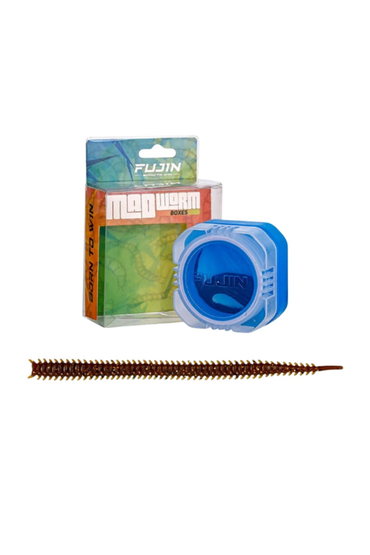 Mad Worm 9cm LRF Silikonu - Motor Oil