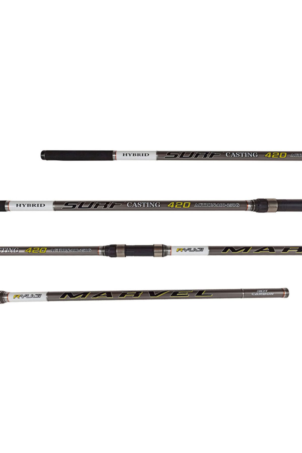 Marvel 420 Cm 100-250 Gr 3 Parça Surf Olta Kamışı
