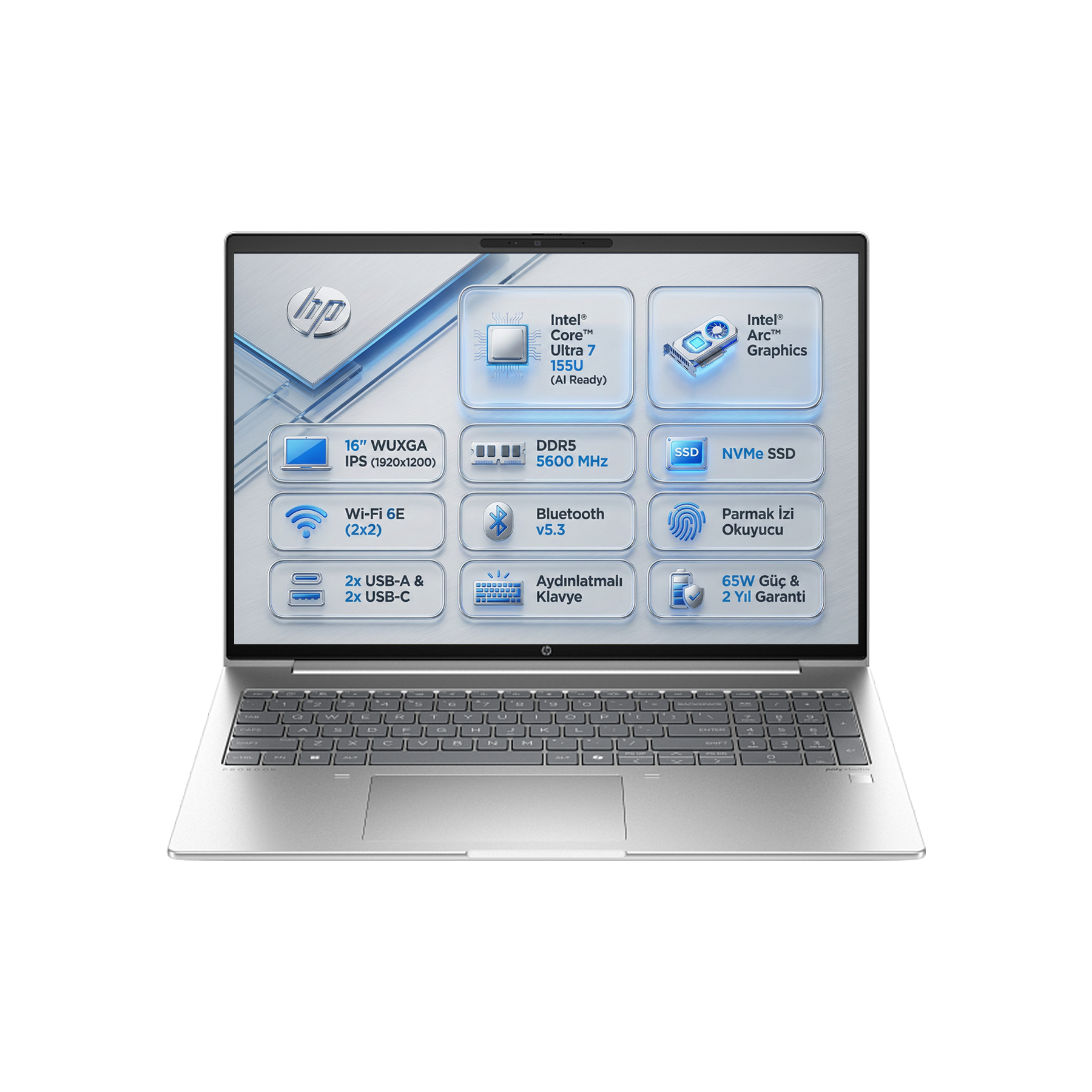 HP ProBook 460 G11 Intel Core Ultra 7-155U 24GB 1TB SSD 16″ WUXGA ...