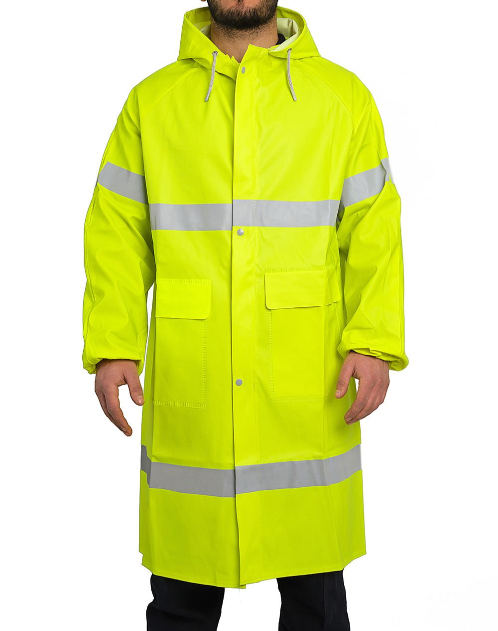 BESGUARD PVC REFREKTÖRLÜ SARI YAĞMURLUK