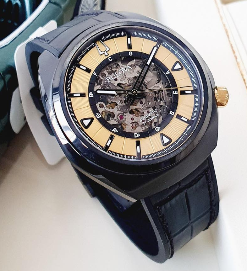 Bulova Otomatik Sapphire Crystal Grammy Edition Erkek Kol Saati 98A241 ...