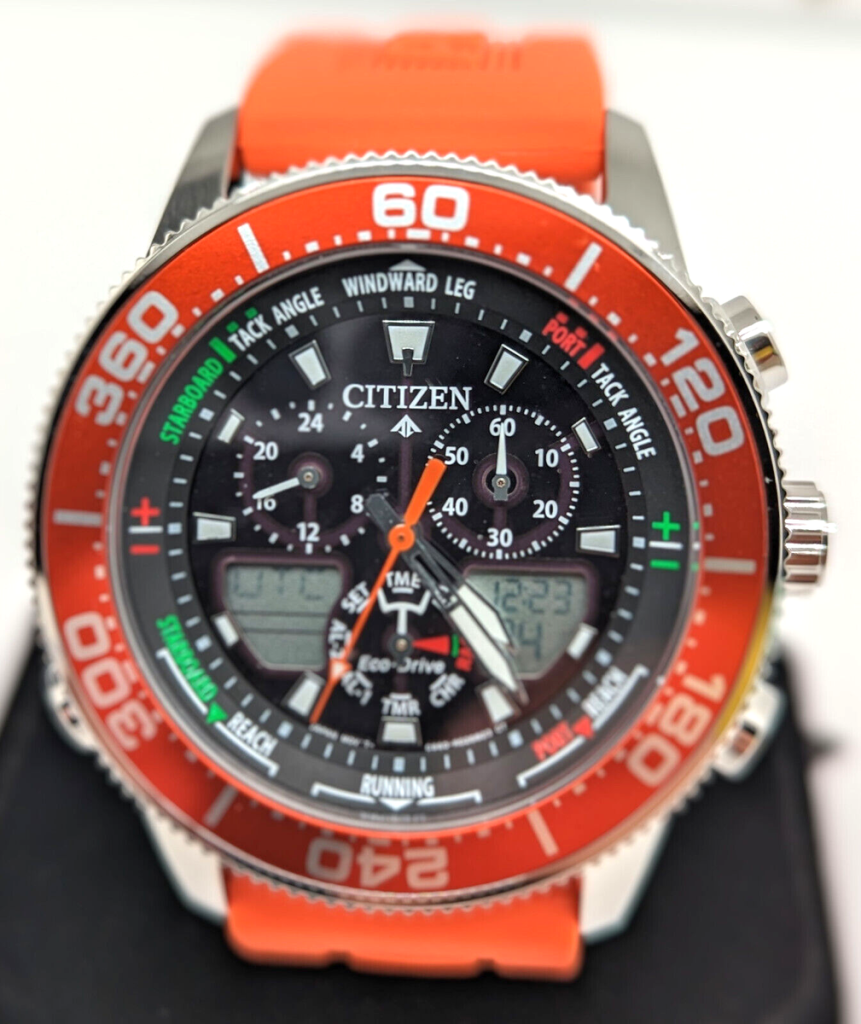 Citizen Promaster Sailhawk Erkek Kol Saati Dual Time Chrono JR4061-00F ...